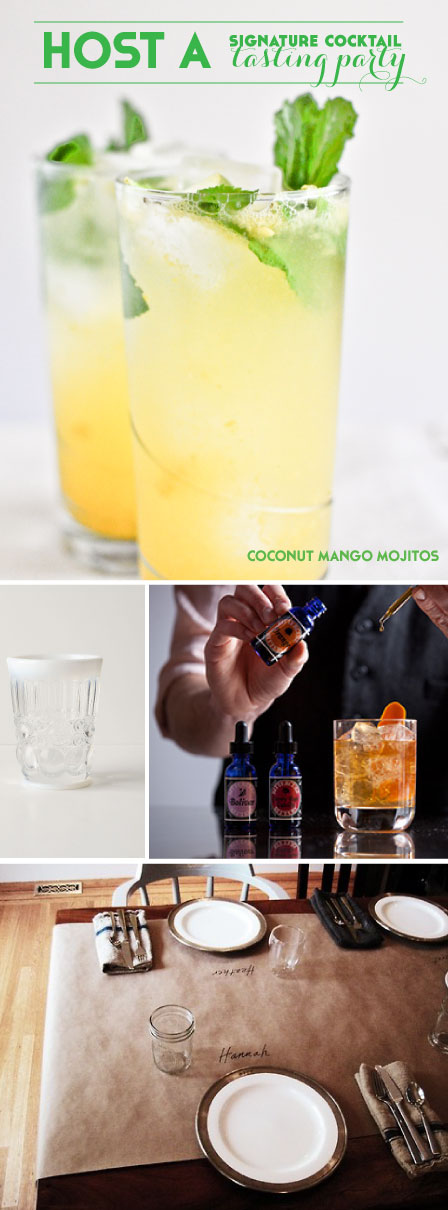 Host a Signature Cocktail Tasting Party - Wiley Valentine