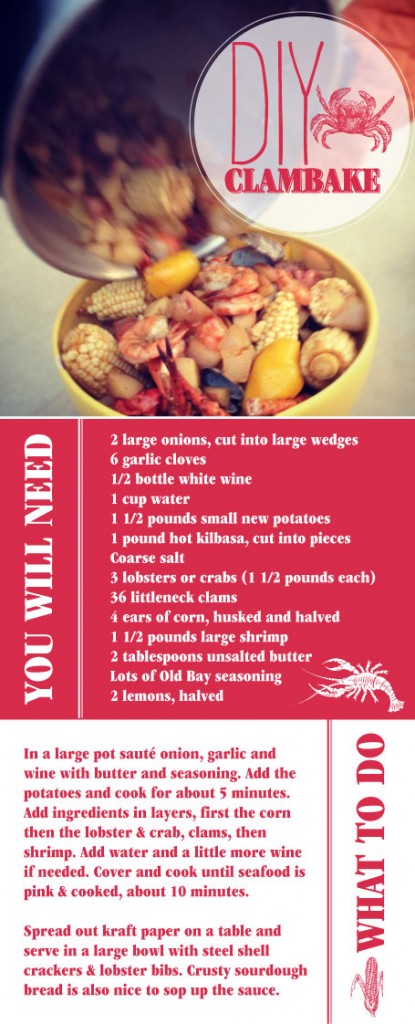 DIY Clambake - Wiley Valentine