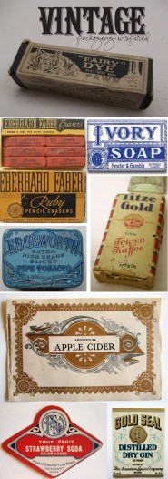 Vintage Packaging Inspired - Wiley Valentine