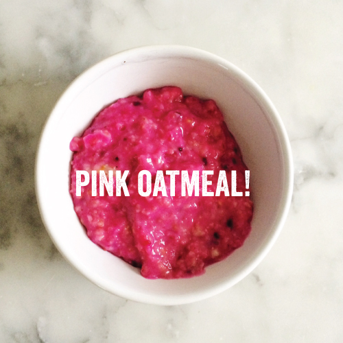 Mom Monday {Pink Oatmeal Baby Food} - Wiley Valentine